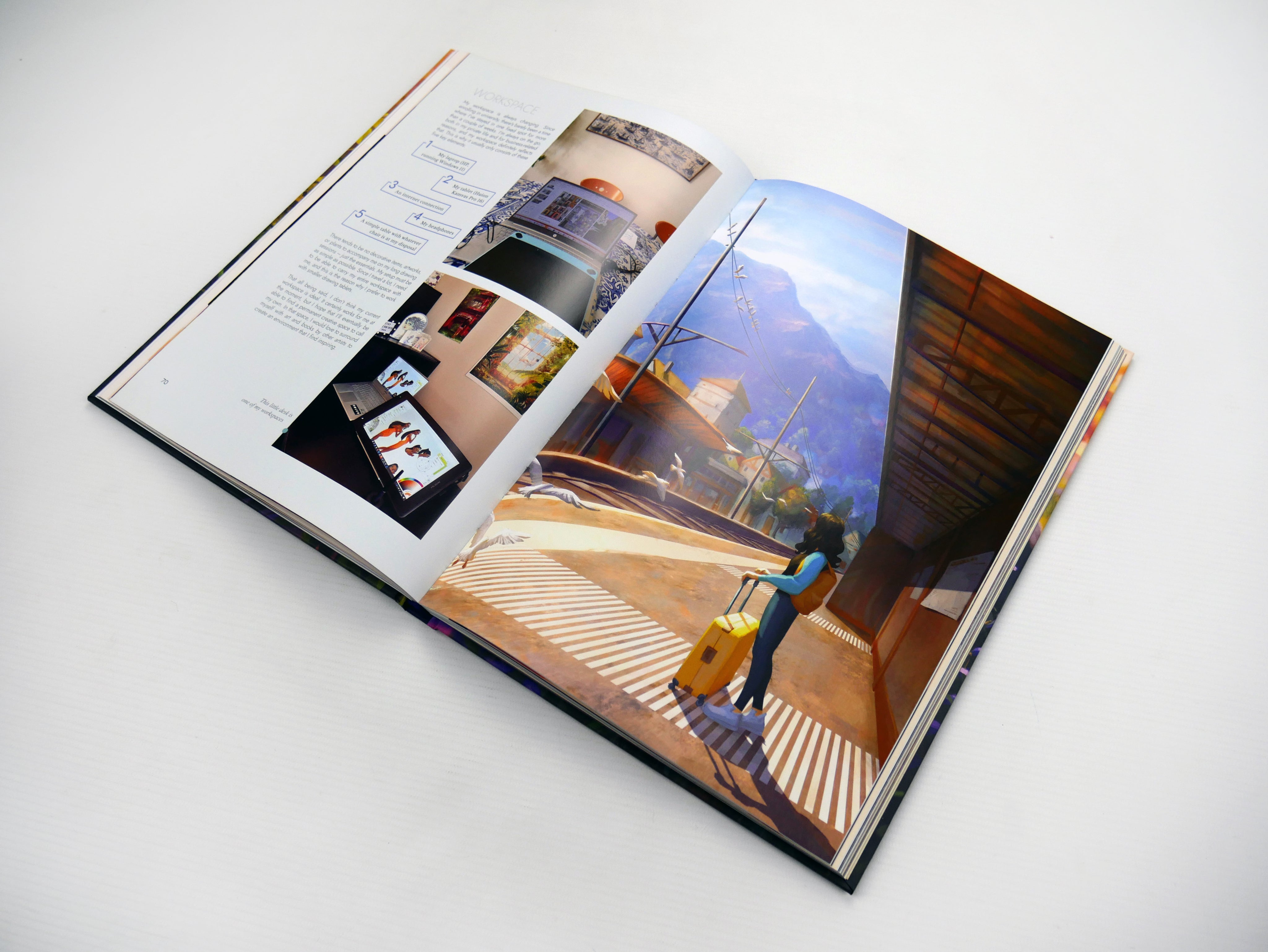 Golden Hour: The Art of Raide - Signed First Edition – 3dtotal shop