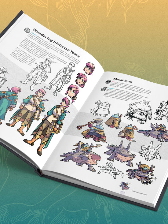 Sea of Stars: The Concept Art of Bryce Kho – 3dtotal shop