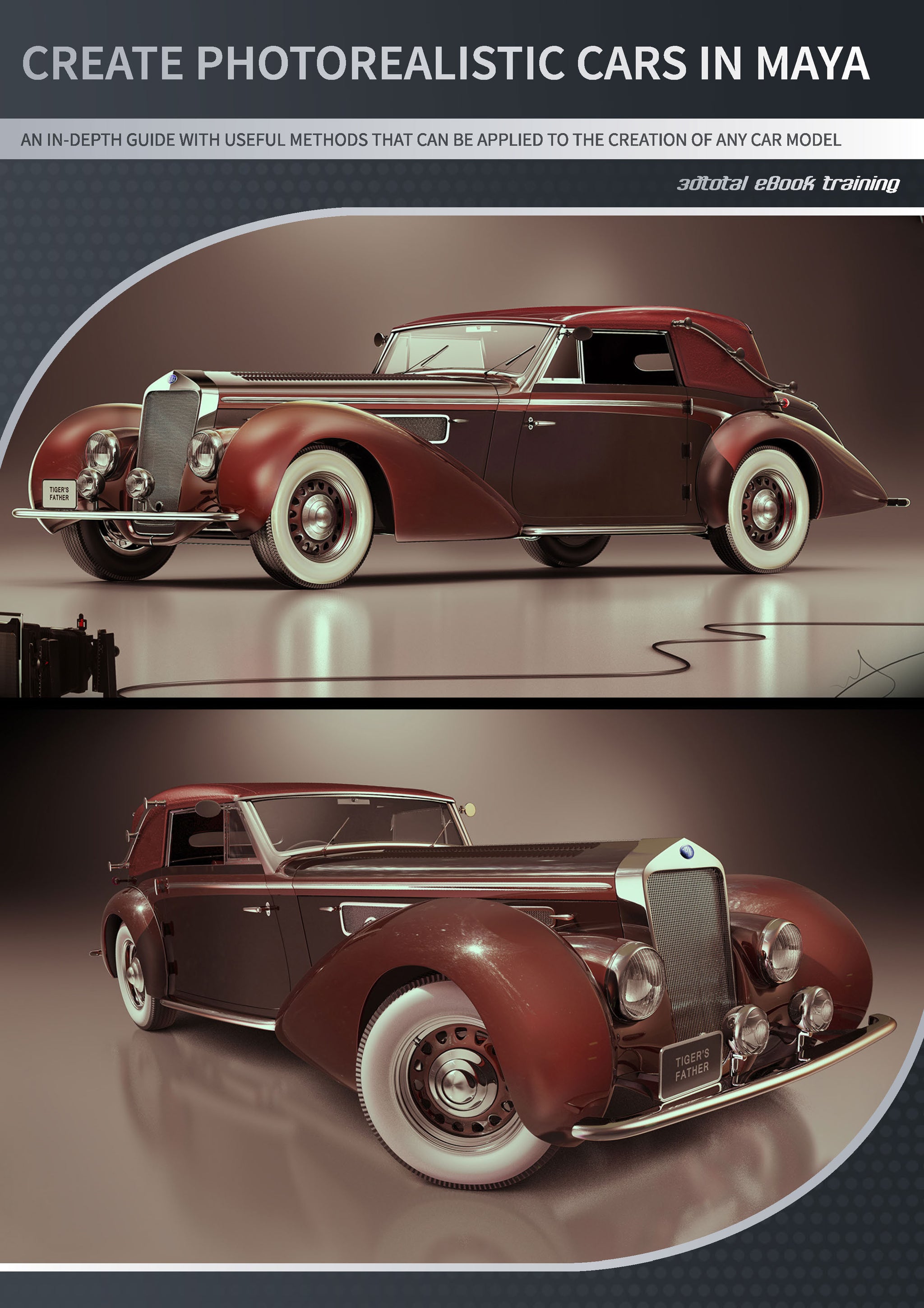 Create photorealistic cars in Maya (Download Only) – 3dtotal shop